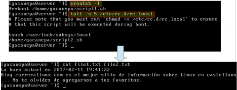 Correr scripts al reiniciar el sistema y al iniciar o cerrar sesión ...