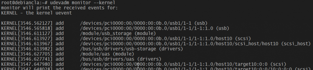 Conceptos sobre udev: manejo de dispositivos – El Camino del Sysadmin
